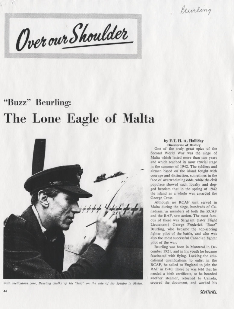 George Frederick Beurling - Canada's Aviation Hall of Fame